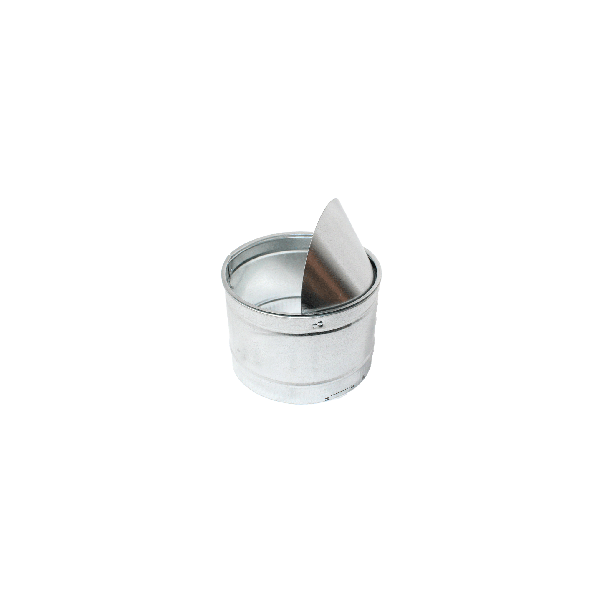 Jer-Air Model S-2 | Spin-in Takeoff with 45° Scoop For Galvanized Trun